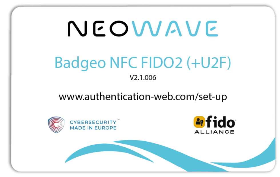 Gamme FIDO2 - NEOWAVE